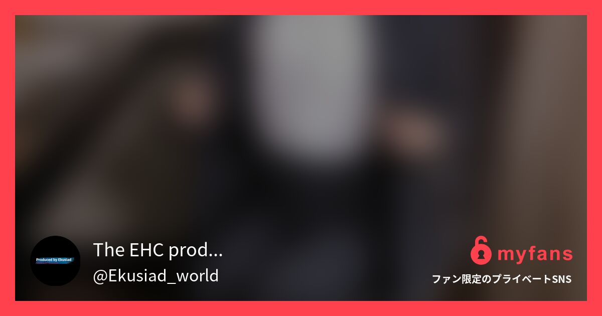 #010_HIROママ「パンツスー... | The EHC produced by EkusiadさんのプライベートSNS | myfans(マイファンズ)